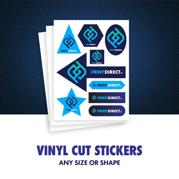 Custom Stickers Belfast | Die-Cut Labels | Print Direct NI